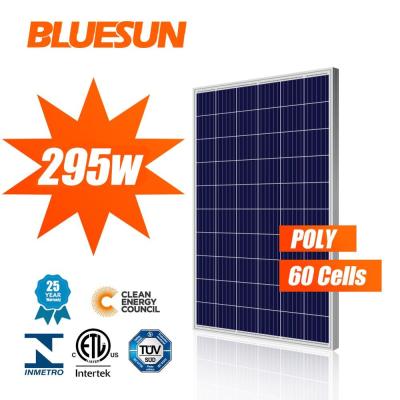 China Bluesun Solar Modules and Panels  Stock Solar Panel 270W 280w 290w for Home Kits  5BB 60cells ETL TUV Certificates for sale