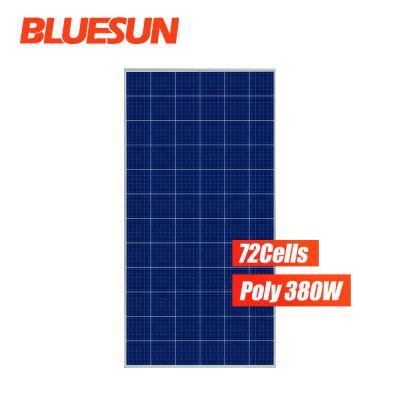 China Bluesun MWT Solar Panel 330W 340W 350W 380W Poly Solar Panels With MWT Technology Panel for sale