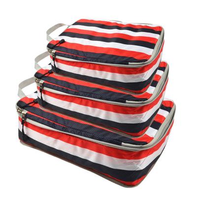 Cina Borsa d'attaccatura di viaggio di Packing Cubes Bag dell'organizzatore dei bagagli di viaggio della scarpa per gli articoli da toeletta 40x30x4cm in vendita