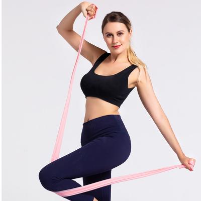 Cina Elastico atletico atletico 150CM di addestramento della palestra di allungamento di allenamento delle bande di resistenza di yoga in vendita