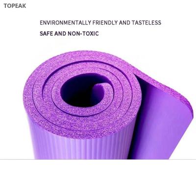 Cina Stuoie a 1 pollici di yoga di forma fisica yoga nera blu Mat Material Foam di 84 x di 36 Nbr 10mm 20mm in vendita