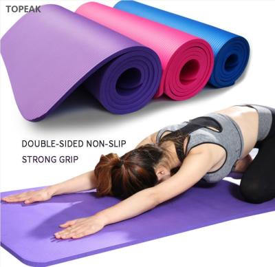 Cina Forma fisica spessa antimicrobica Mat Workout del PVC Nbr del TPE della stuoia 12mm 15mm di yoga di forma fisica in vendita