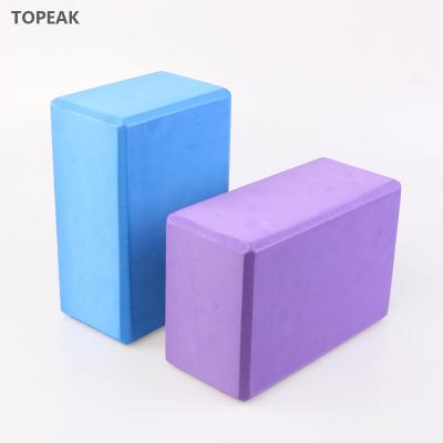 Cina Addestramento morbido dell'equilibrio di Eva Yoga Block 4x6x9 blu porpora ad alta densità» in vendita
