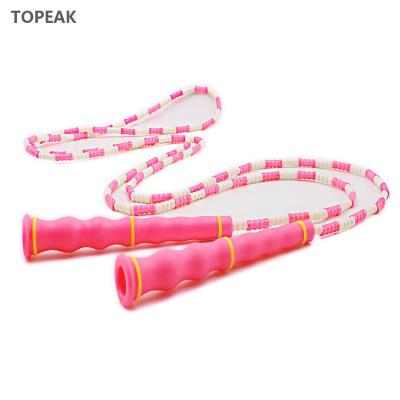 China 9ft Plastic Geparelde de Douanespringtouwen van 8 Voet houden verwarrend Cardiotraining Te koop