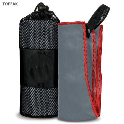 Cina Asciugamano leggero della pelle scamosciata di Microfiber con la palestra assorbente eccellente 50x100cm dello zip in vendita