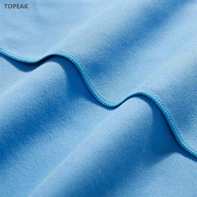 Cina essiccazione veloce di esercizio di forma fisica di yoga dell'asciugamano della pelle scamosciata di Microfiber riciclata 200gsm in vendita