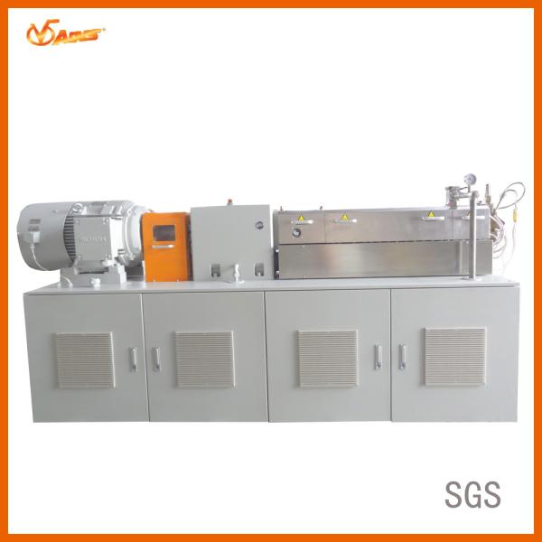 27mm Dia Counter Rotating Twin Screw Extruder Split Casting Barrel Structure