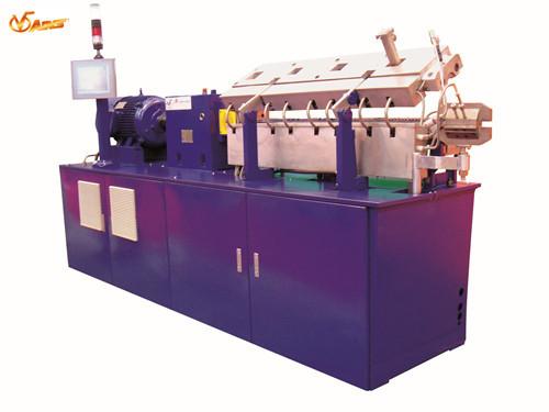 12 - 350mm Twin Screw Plastic Extruder , Alloy Steel Liner Recycled Plastic Extruder
