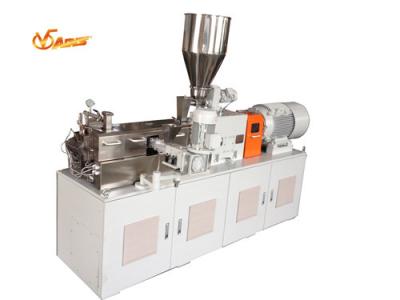 China Screw Dia 27mm Lab Twin Screw Extruder For Experiment / Trial Production L / D 32 - 60 for sale