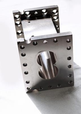China Building Block Type Screw and Barrel   Structure for Twin Screw Extruder for sale
