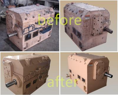 China Optimal Structure Twin Screw Extruder Gearbox with Output Speed 300-900rpm and Input Speed 750-1750rpm for High Torque Applications for sale