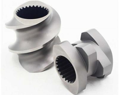 China W6Cr5Mo4V2 Kneading Block , Involute Spline Twin Screw Extruder Elements for sale