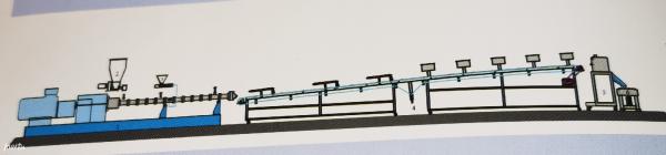Double Screw LFT Machine ISO9001 For Pharmaceutical Industry