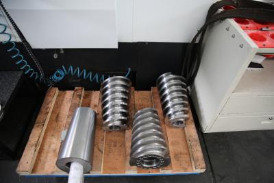 China Computerized JSW Twin Screw Extruder Machine Parts Screw Elements PVC Processed for sale