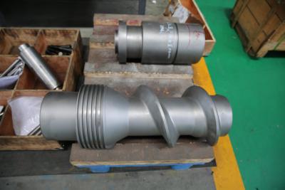 China Computerized JSW Twin Screw Extruder Machine Parts Screw Elements PVC Processed for sale