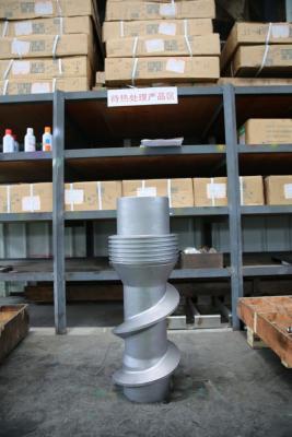 China Computerized JSW Twin Screw Extruder Machine Parts Screw Elements PVC Processed for sale