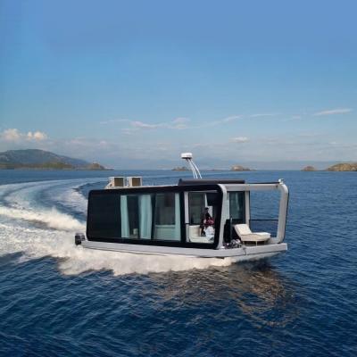 China 4Barco flotante de aluminio de lujo para 16 personas en venta