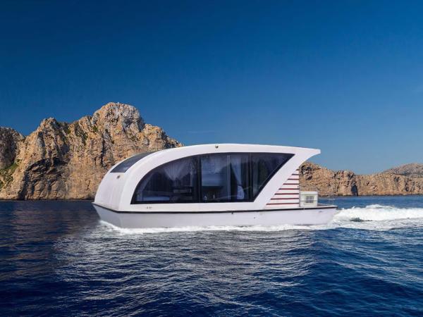 Quality 6 People Luxury Floating House Boat with Aluminum Material For Fun Recreational for sale