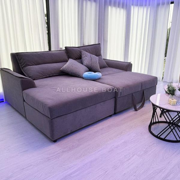 Quality Luxury Aluminum Construction Floating Boat Hotel House Boat 11.5m Length for sale