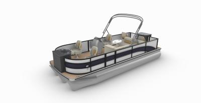 China Pontoón flotante de 8 personas lujoso diseñado para el ocio y la relajación for sale