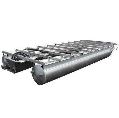 China Round Pontoon Boat Tube Aluminum Frame Pontoon Logs for Houseboat for sale