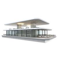 Quality 200 People Capacity Aluminum Pontoon Boat Luxury Two Tier Restaurant Boat for sale