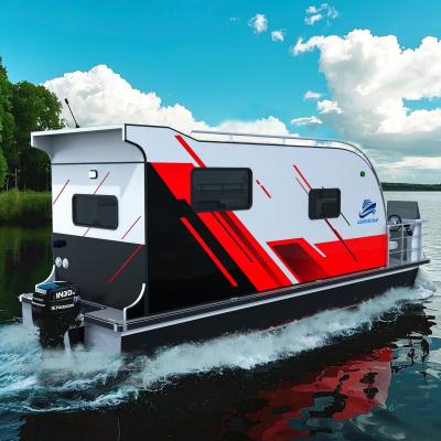 China Upgrade Party Boathouse Marine With 20mm Deck Thickness And 0.735m Tube Dia for sale