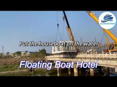 Construcción robusta Pontoon de lujo Barco de aluminio Barcas caseras Diseño personalizado