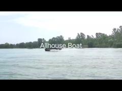 25FT Fiberglass Pontoon boat