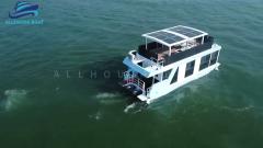 ? Houseboat & Pontoon Boat Sea Trial | Factory Testing & On-Water Footage