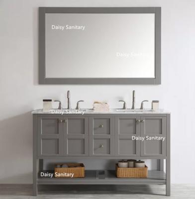 China Multiple Color Option American Style Bathroom Vanity Units Assemble Easily for sale