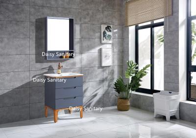 China Asian Style Waterproof PVC Bathroom Vanity Furniture For Hotel Room for sale