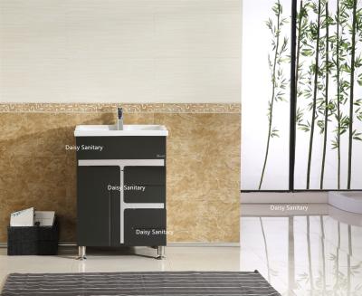 China Open Structure Corner Bathroom Vanity Ceramic Basin For Small Space Room for sale