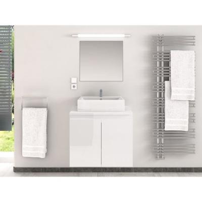 China Simple And Stylish 60 Inch Bath Vanity Single Sink For Small Bathrooms for sale