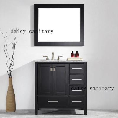 China American style Bathroom Vanity Waterproof design with mirror and frame for sale