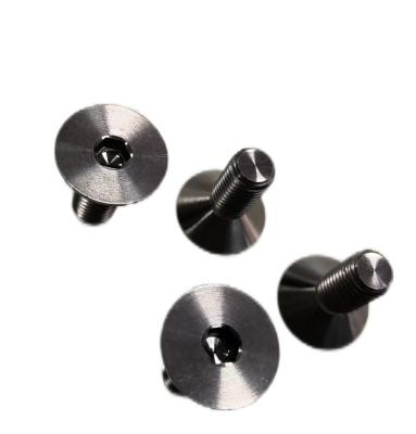 China Titanium Hexagon Socket Countersunk Head Screw Gr1 Gr3 Gr5 for sale
