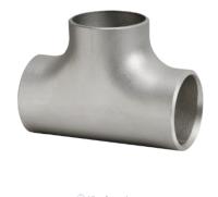 China Butt Welding Titanium Tee ANSI B16.9 Reducing Tee Fitting for sale
