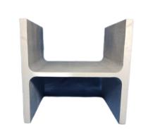 China Standard TP270 Titanium Beam Grade Gr7 Structural I Beam H40-H200mm for sale