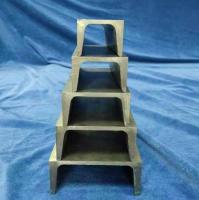 China Titanium Alloy U Channel Profile ASTM F136 B348 Gr5 720C Heat Treated for sale