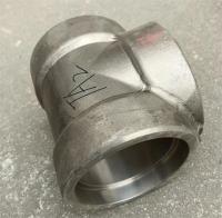 China Forged Titanium Pipe Connector Gr1 Gr2 Gr5 Fittings Density 4.5g/cm3 550C for sale