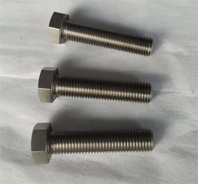 China ASTM B348 Forging Or Drawing Titanium Hexagon Head Bolt Gr1 Gr3 Gr5 for sale