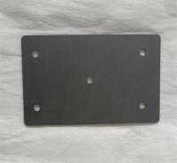 China Gr1 Grade Platinized Titanium Anode Plate 1.5mm Thickness for Sodium Hypochlorite Electrolysis for sale