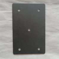 China Gr1 Grade Platinized Titanium Anode Plate 1.5mm Thickness for Sodium Hypochlorite Electrolysis for sale