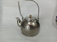 China Titanium Camping Kettle 500-1500ml Lightweight Durable Outdoor Cooking Pot for sale
