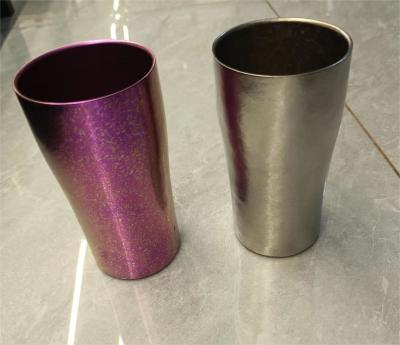Cina Viaggi in campeggio all'aria aperta 500 ml Tazza di titanio per birra Caffè Birra Vino Tè Succo di latte Bevanda in vendita
