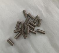 China Grade 5 Titanium Fully Threaded Stud M2 to M12 Pitch 0.5 to 1.25 High Strength Corrosion Resistant for sale