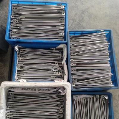 Cina 200mm 220mm 260mm Titanio Tent Stake Titanio Shepherd Hook Stakes in vendita