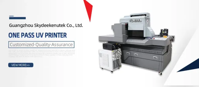 Multi-Function One Pass Plastic Industrial Bottle Personalized Needs Single Pass UV Printer