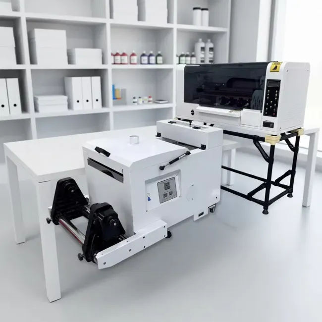 DTF Printer control panel and user interface