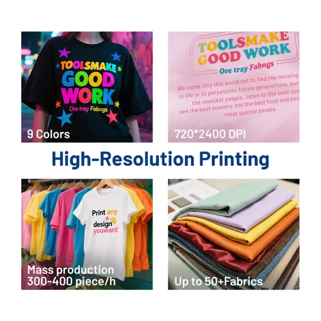 Industrial printing setup and workflow
